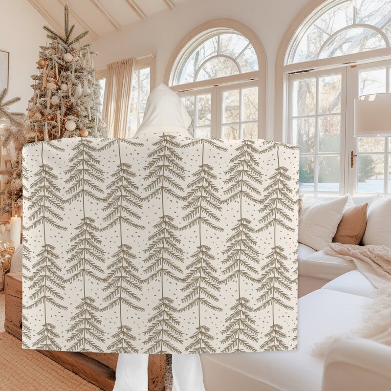 Pine Tree Blanket - Etsy