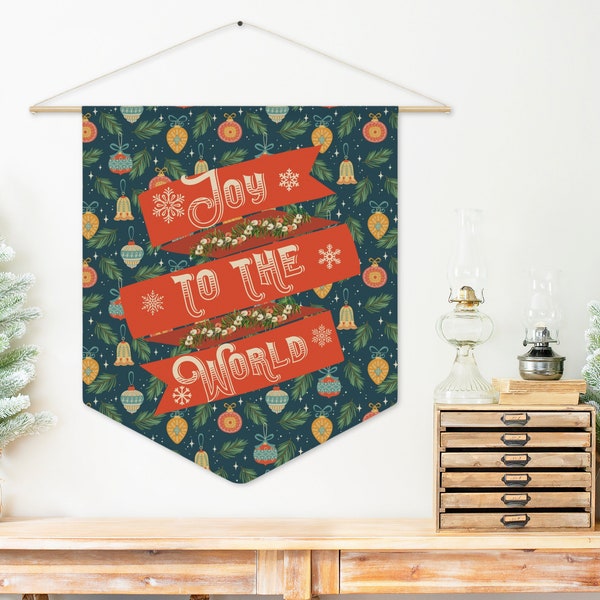 Joy to the World Banner - Etsy