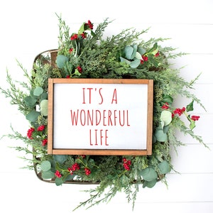 CHRISTMAS PRINTABLE Bundle, It's a Wonderful Life, Christmas Sign, DIY ...