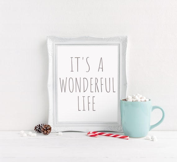 CHRISTMAS PRINTABLE Bundle It's a Wonderful Life - Etsy