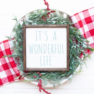 CHRISTMAS PRINTABLE Bundle, It's a Wonderful Life, Christmas Sign, DIY ...