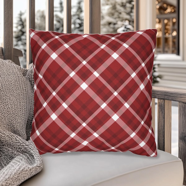 Maroon Plaid - Etsy