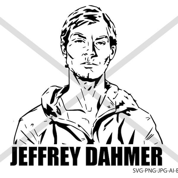 Jeffery Dahmer Svg - Etsy