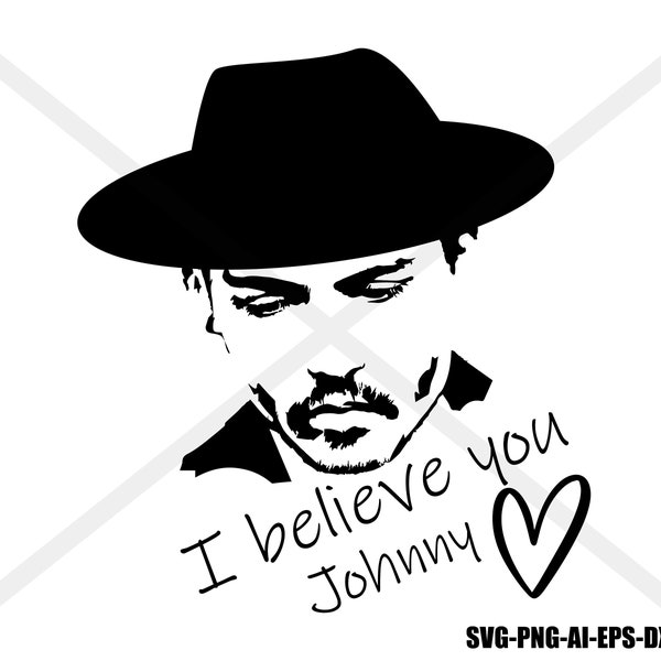 Johnny Depp Cricut Cut Svg - Etsy