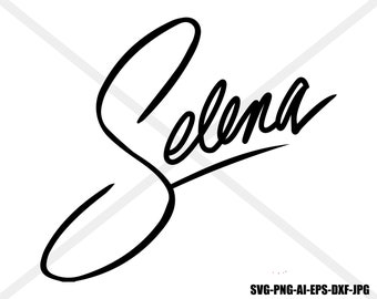 Selena Quintanilla Font - Etsy UK