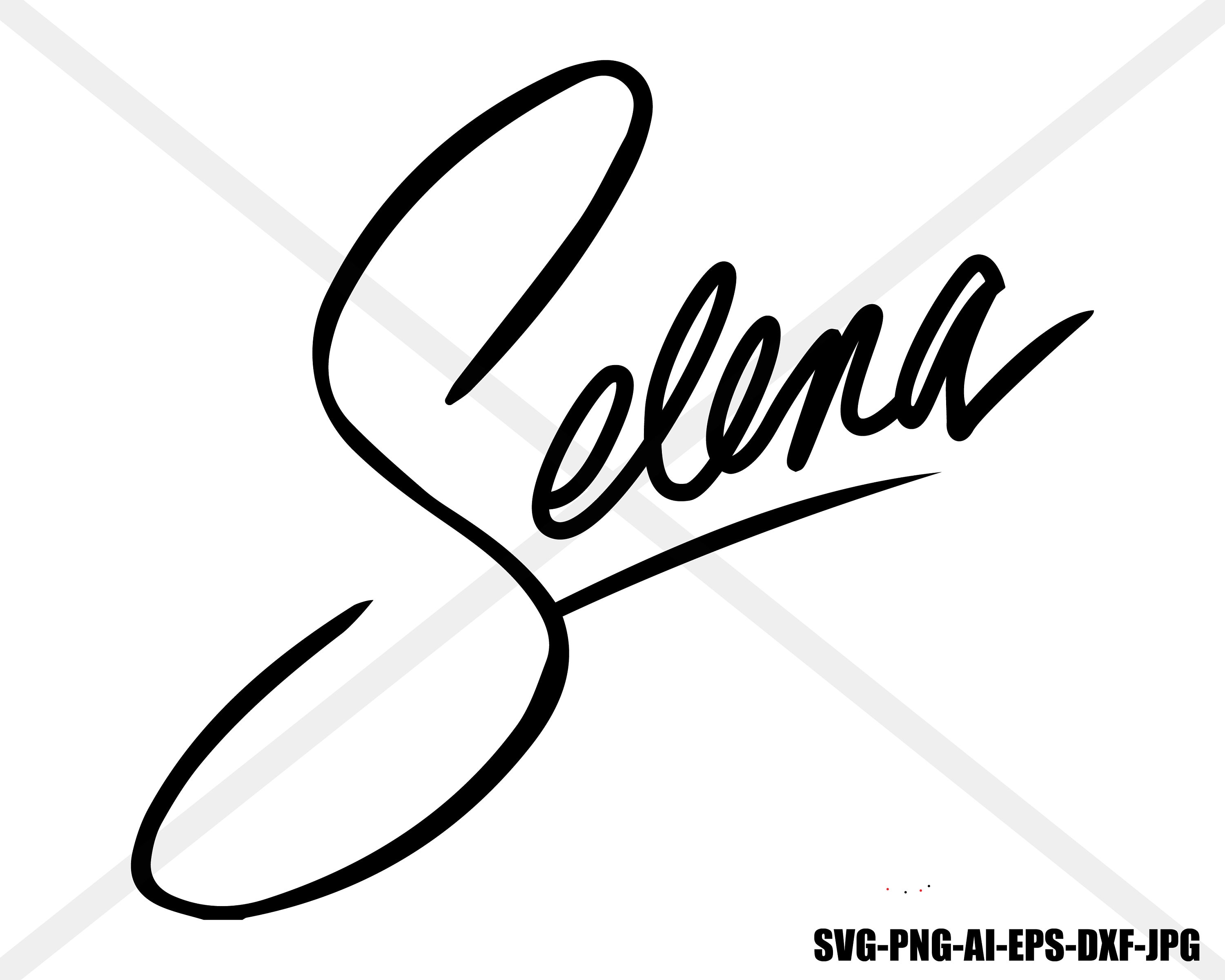 Selena Gomez Signature Png