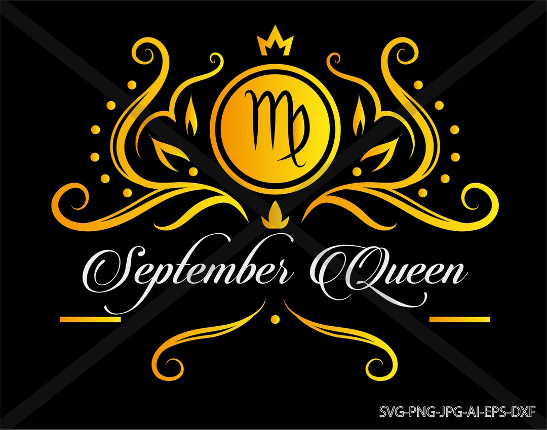 September Queen Svg. Silhouette INSTANT DOWNLOAD - Etsy