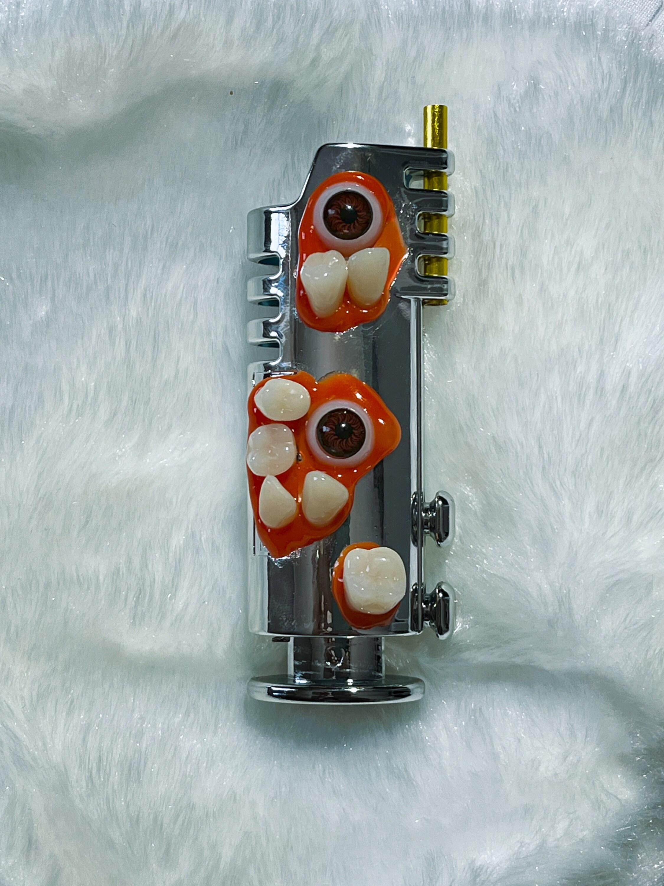 Mimic Tooth Monster Lighter Case Hemp Wick BIC Only - Etsy