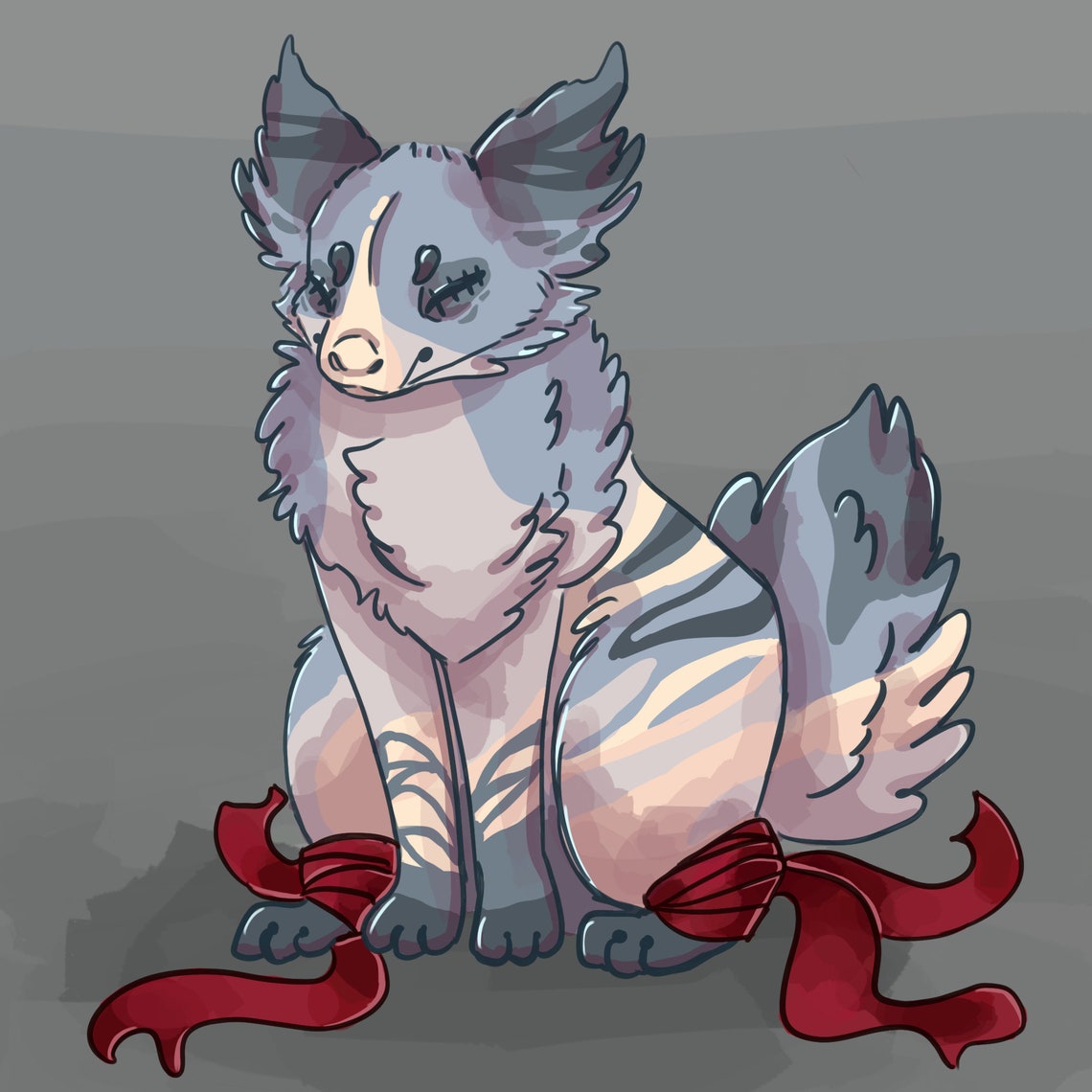 Feral Fursona/OC Art Commission | Etsy