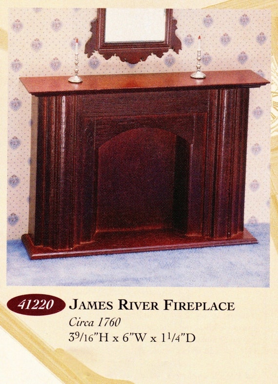 Doll & Model Making Craft Supplies & Tools 41220 James River Fireplace ...