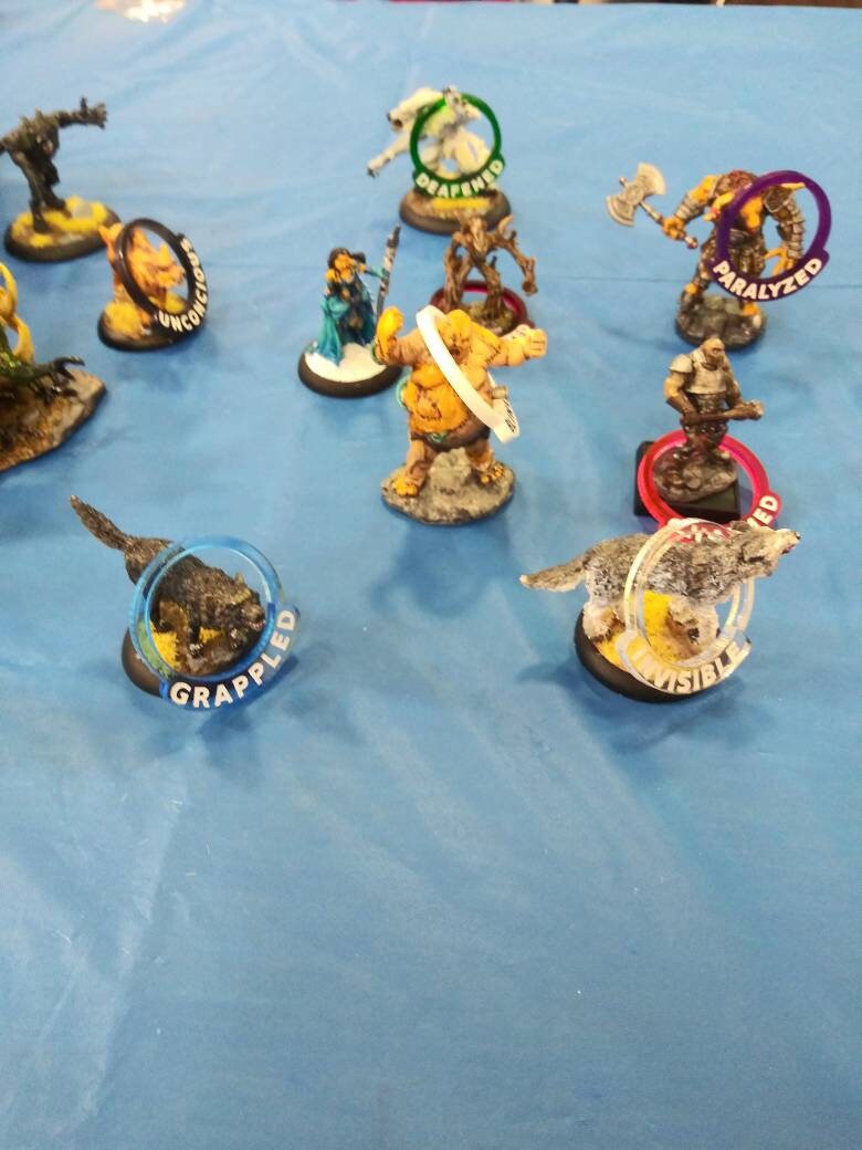 Condition Markers Dnd 5e & Status Ring - Etsy