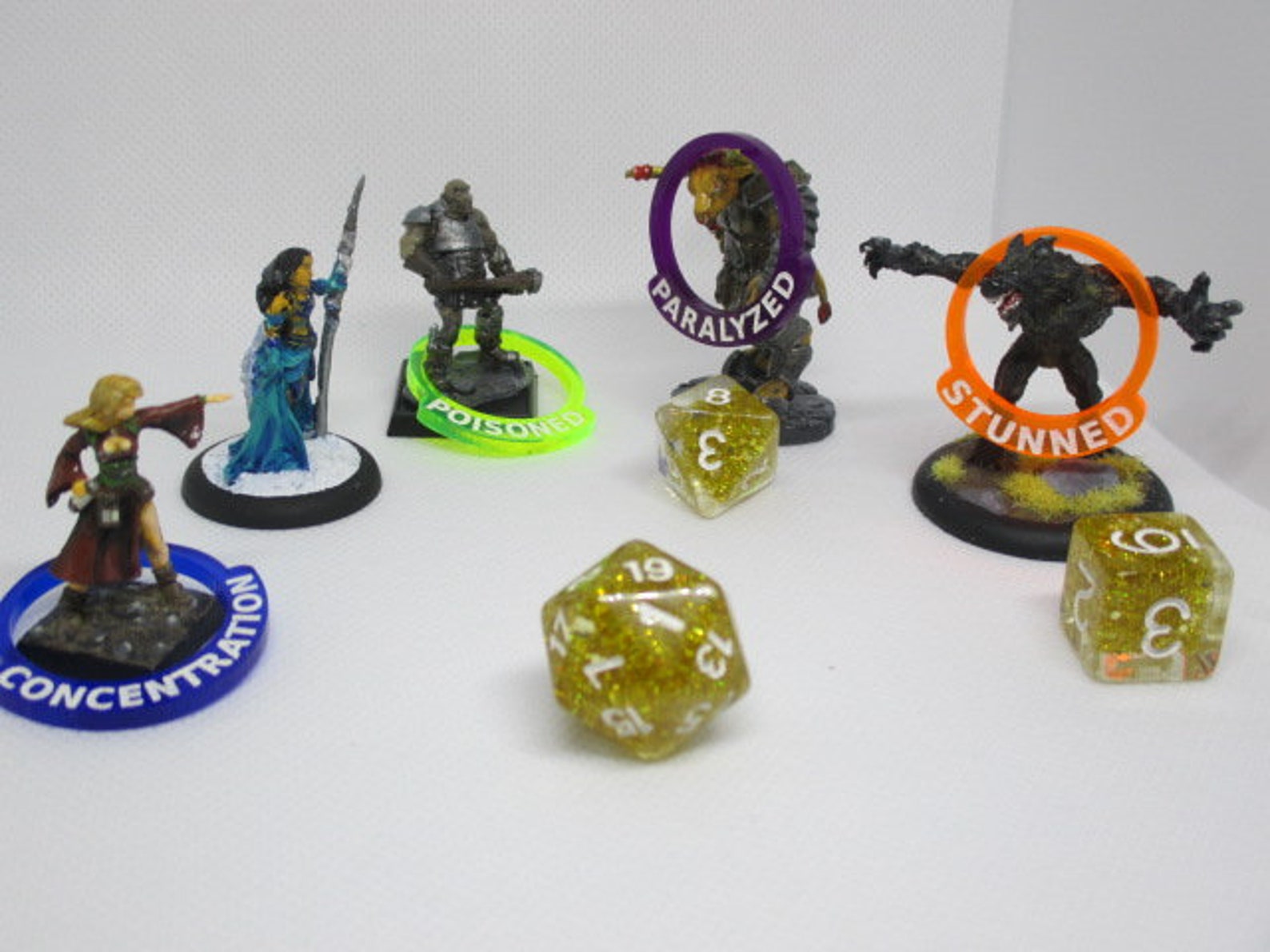Condition Markers Dnd 5e & Status Ring - Etsy
