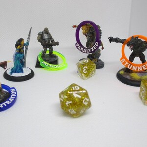 Condition Markers Dnd 5e & Status Ring - Etsy
