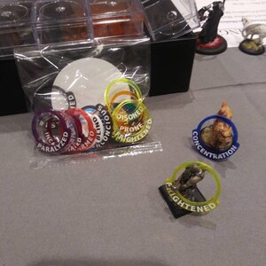 Condition Markers Dnd 5e & Status Ring - Etsy