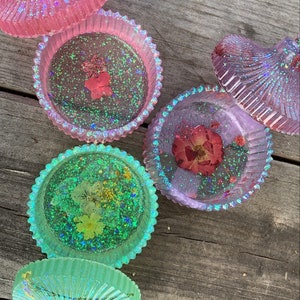 Sparkly Trinket Boxes - Etsy
