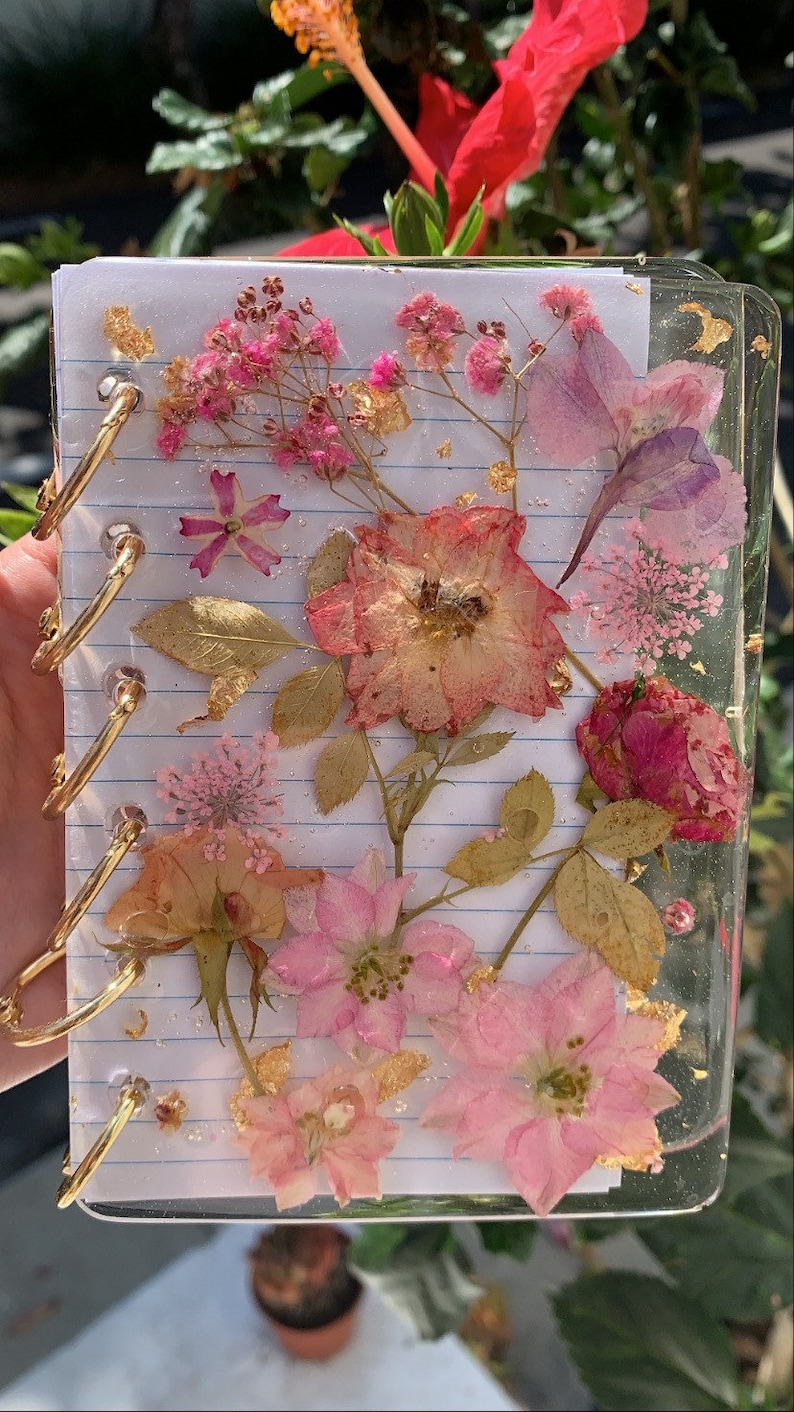 Handmade Resin Notebooks | Etsy