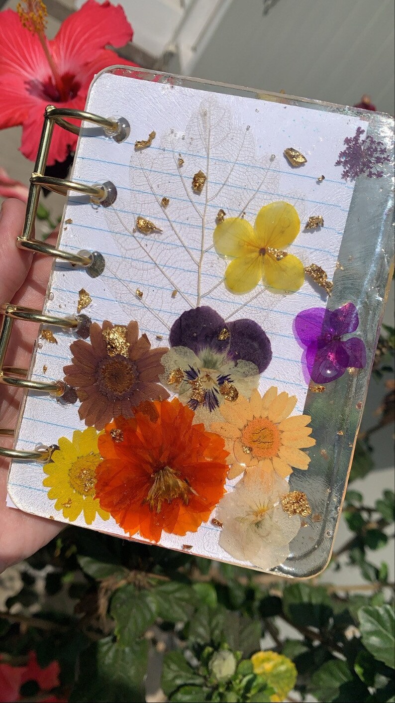 Handmade Resin Notebooks | Etsy