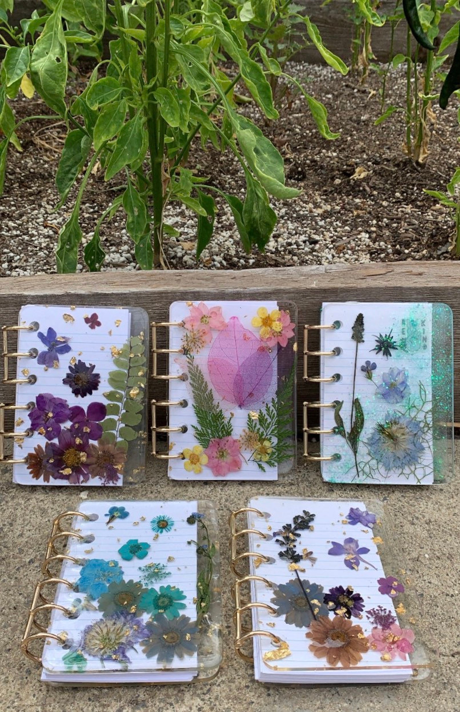 Handmade Resin Notebooks | Etsy