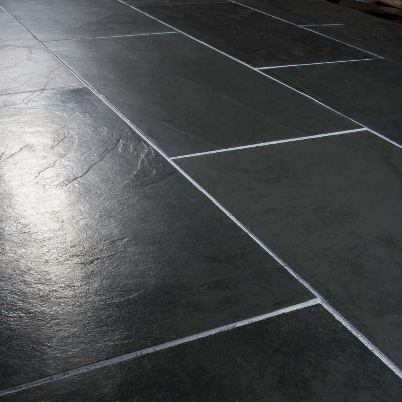 BLACK CALIBRATED Riven Slate Wall & Floor Tiles SAMPLE - Etsy