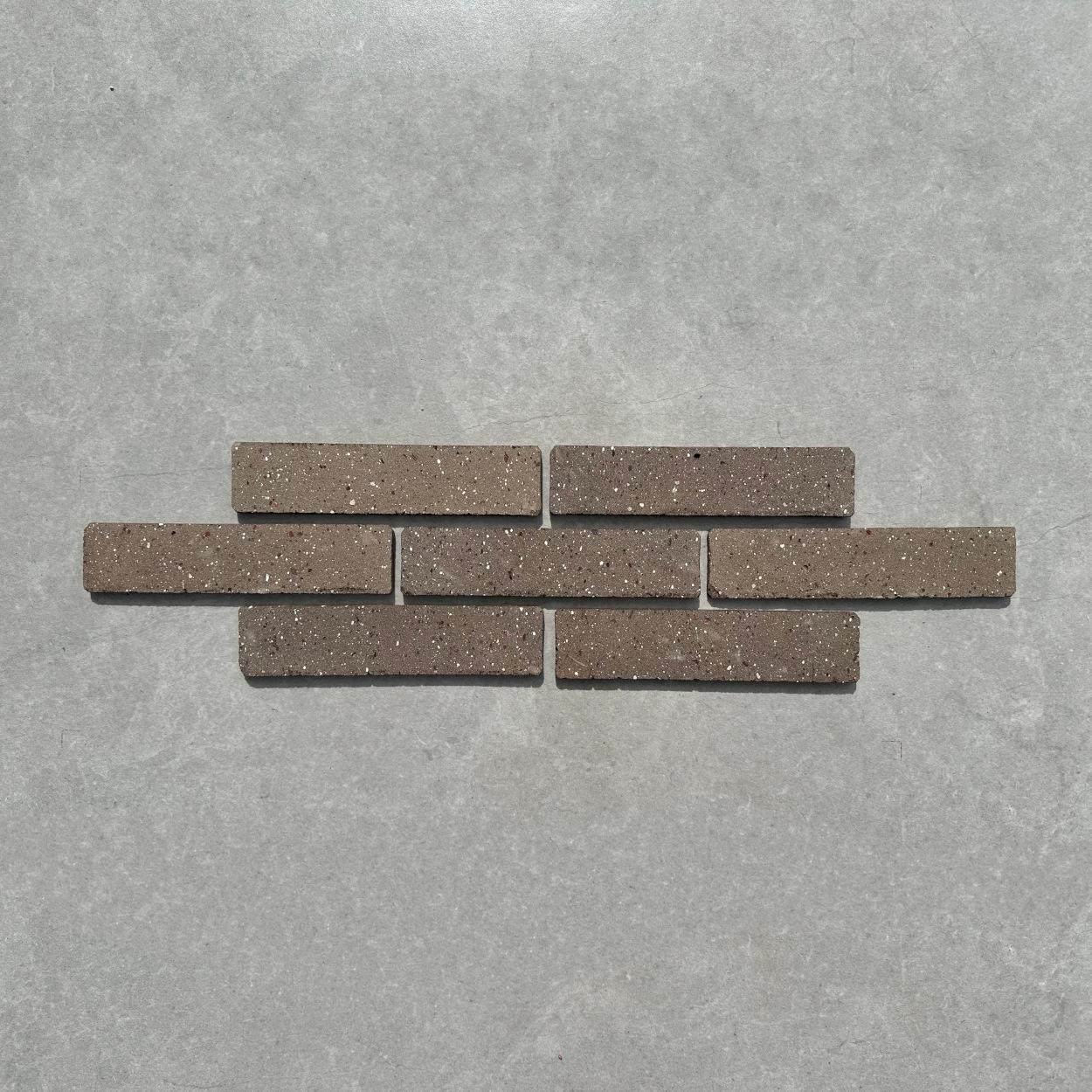Graphite Clay Brick Slips Wall Tiles SAMPLE - Etsy