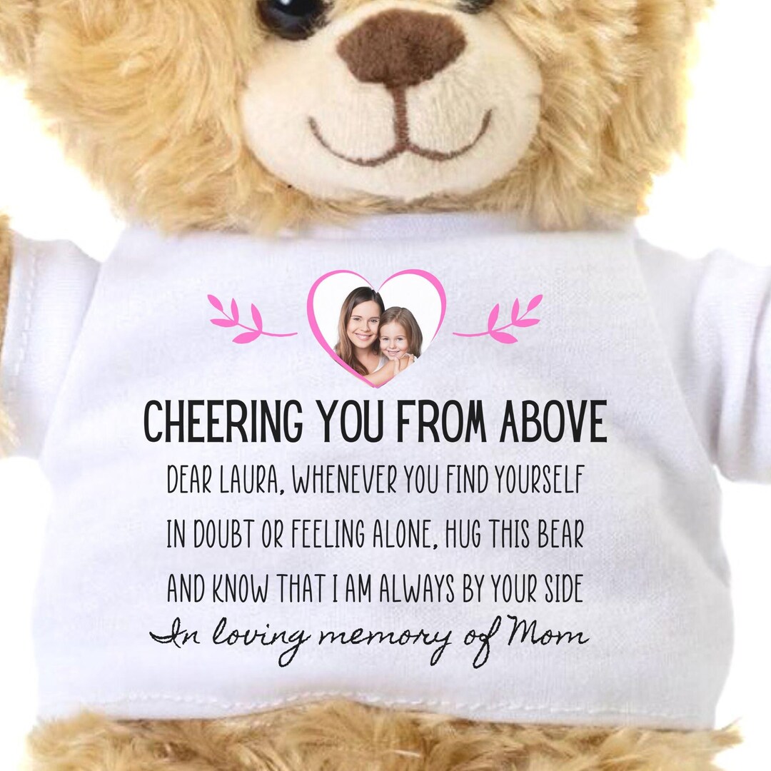 Memorial Bear, Loss of Mother Memorial Gift, Loss of Loved One ...