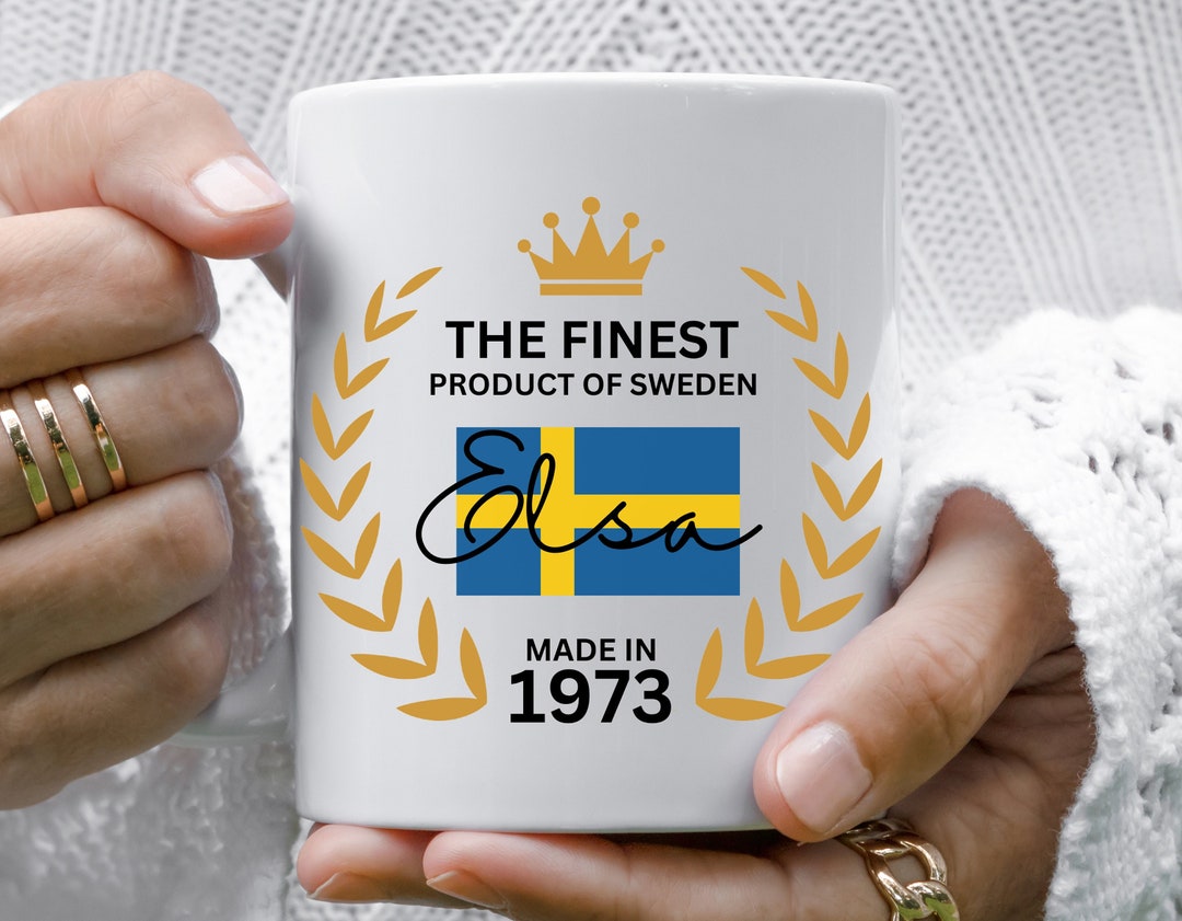 Swedish Gifts, Swedish Mug, Sweden Gifts, Swedish Cup, Gift for Swedish ...