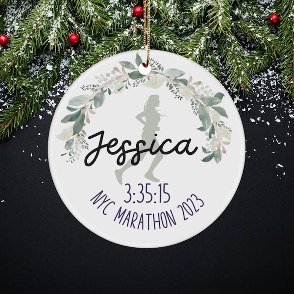 Runner Ornament - Etsy