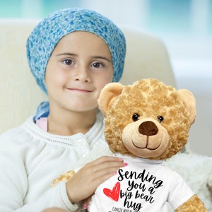 Cancer Patient Gifts, Personalized Teddy Bear, Customized Teddy Bear ...