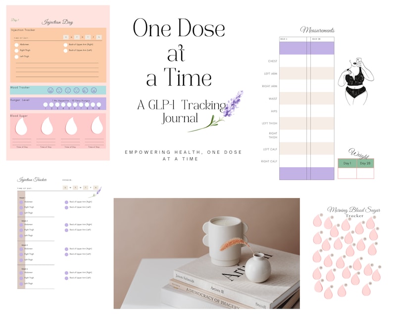 GLP-1 Tracking Journal - Etsy