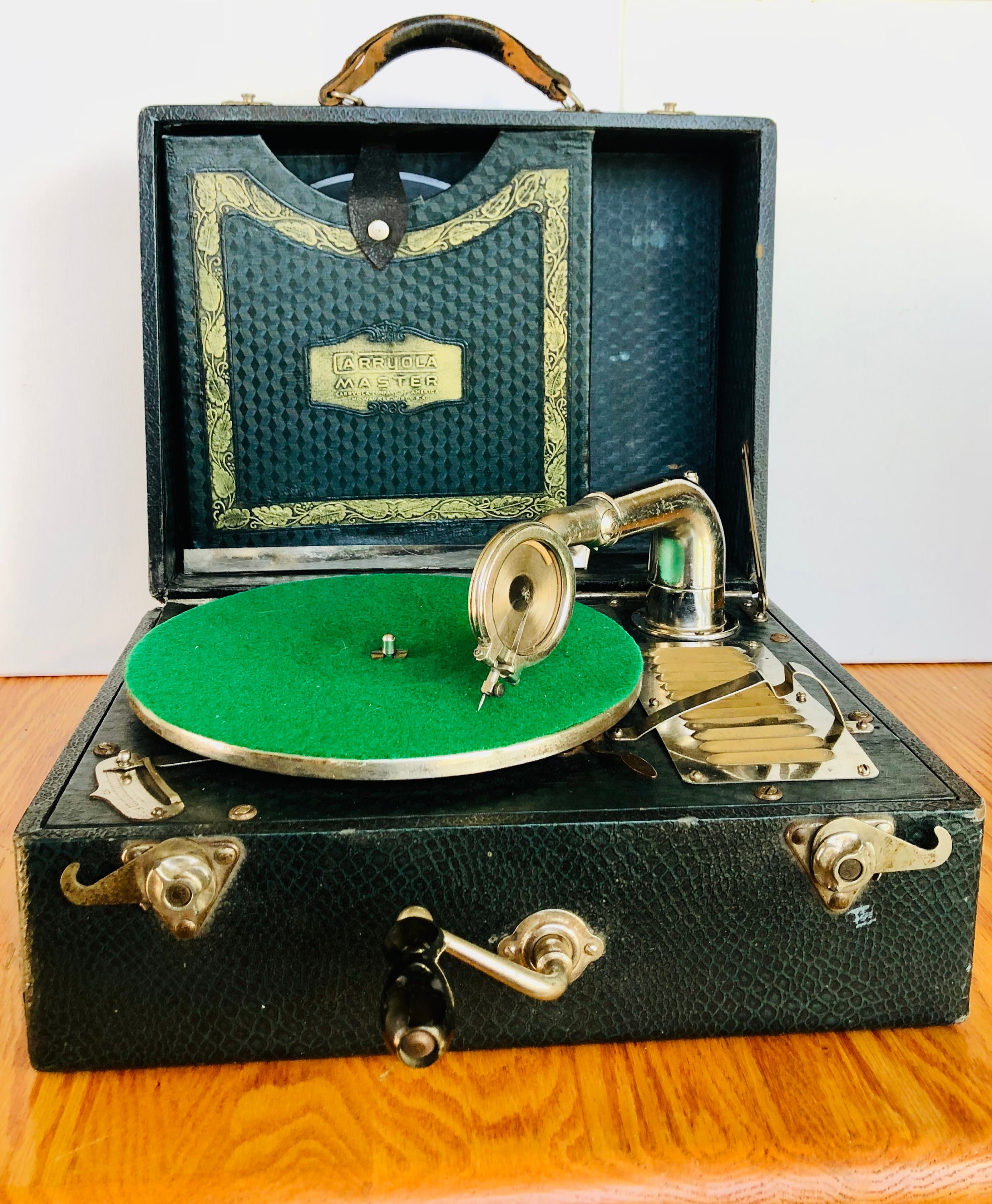 Portable Phonograph 1940s