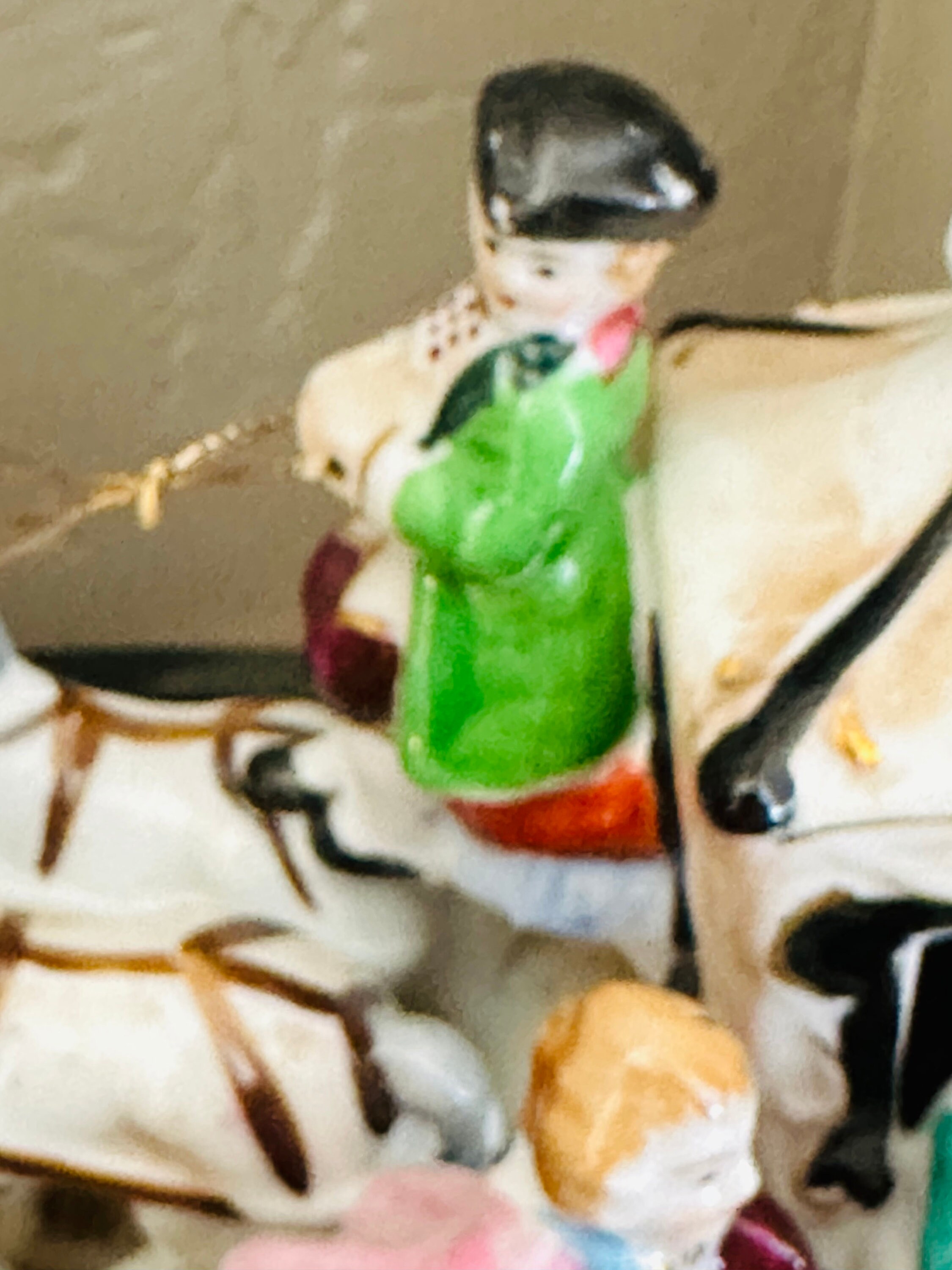 Vintage Porcelain Figurine Made in Occupied Japan Coach With Driver and ...