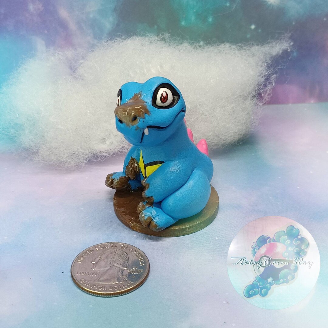 Totodile Figurine - Etsy