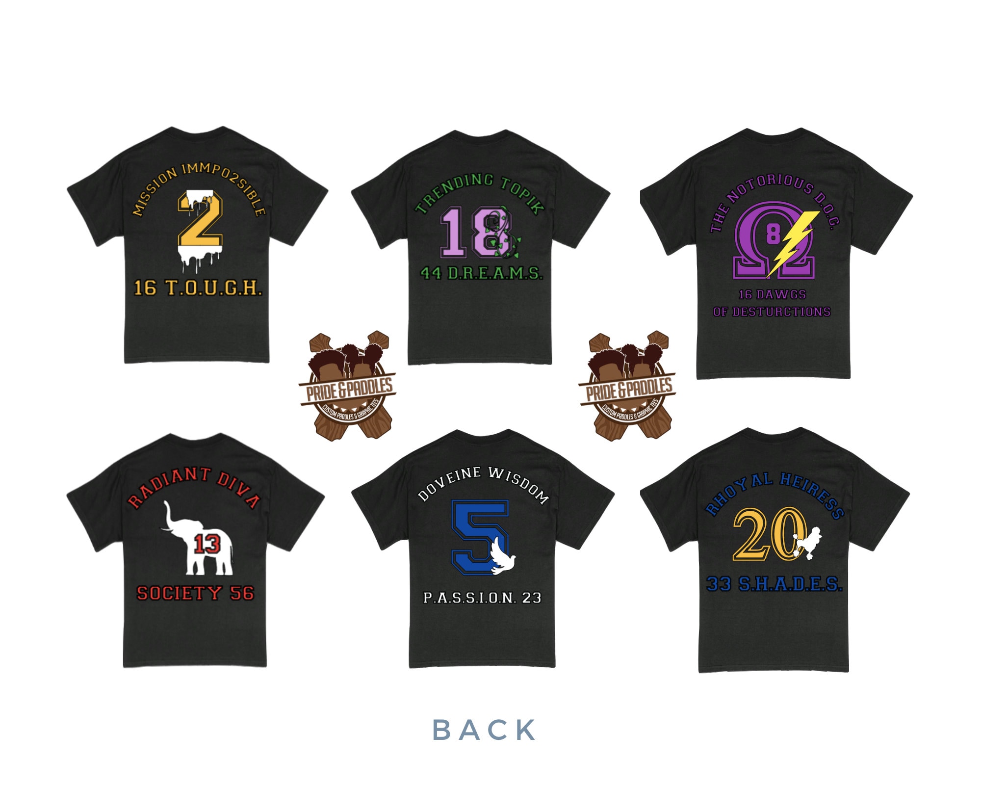 Custom D9 Greek Line Shirt (pocket Logo) - Etsy