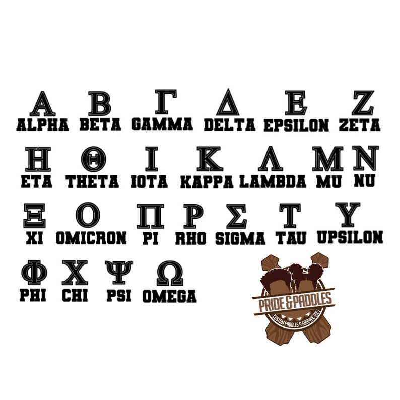 Custom D9 Greek Line Shirt (pocket Logo) - Etsy