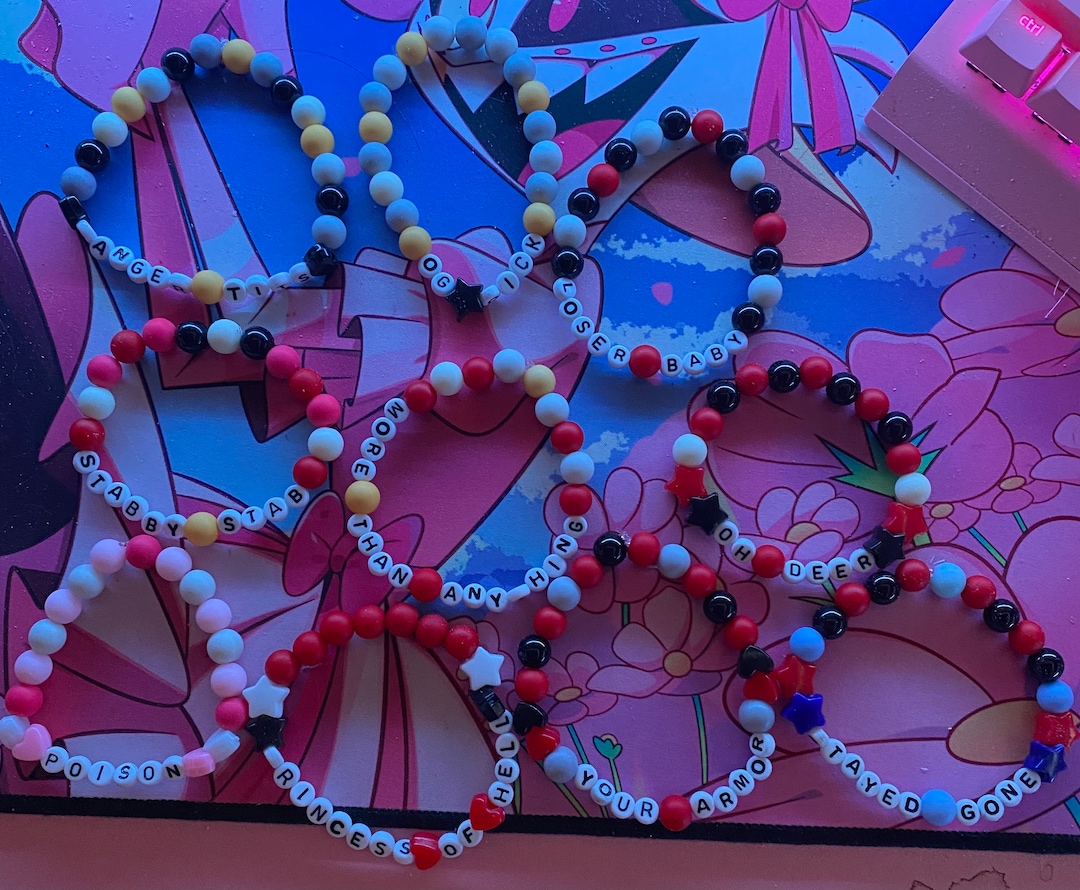 Hazbin Hotel Nickname Bracelets - Etsy