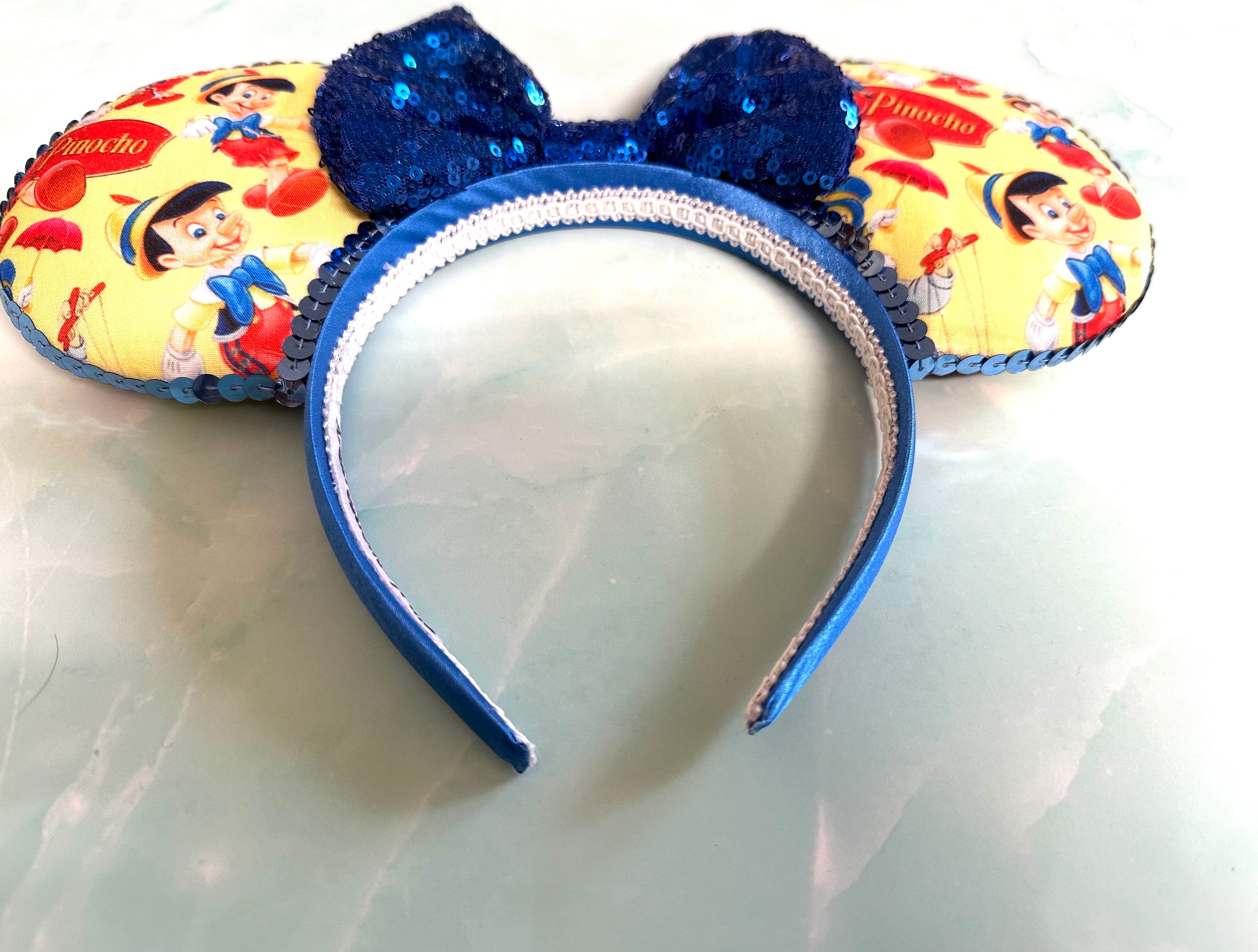 Pinocchio Inspered Mouse Ears, Pinocchio Movie Ears - Etsy