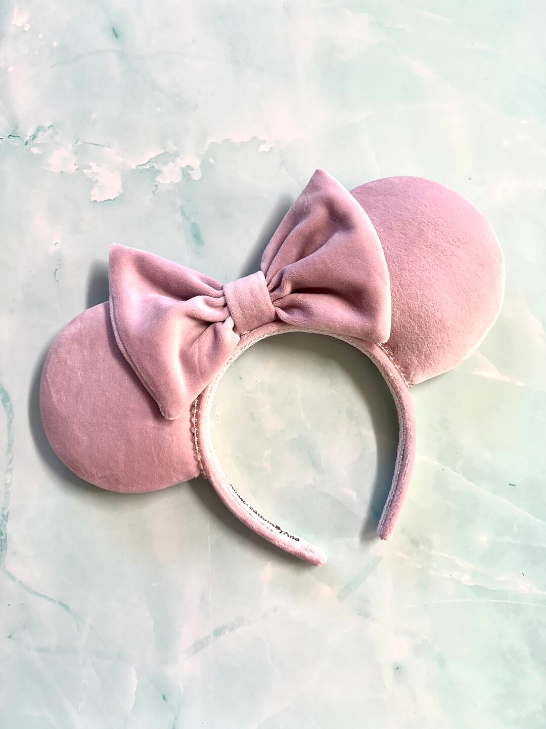 Pink Velvet Mickey Mouse Ears, Mickey Ears, Disney Mickey Ears - Etsy