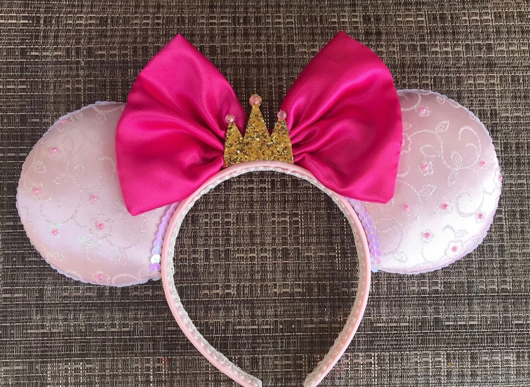 Aurora Inspired Mickey Mouse Ears, Mickey Mouse Ears, Slepping Beauty ...