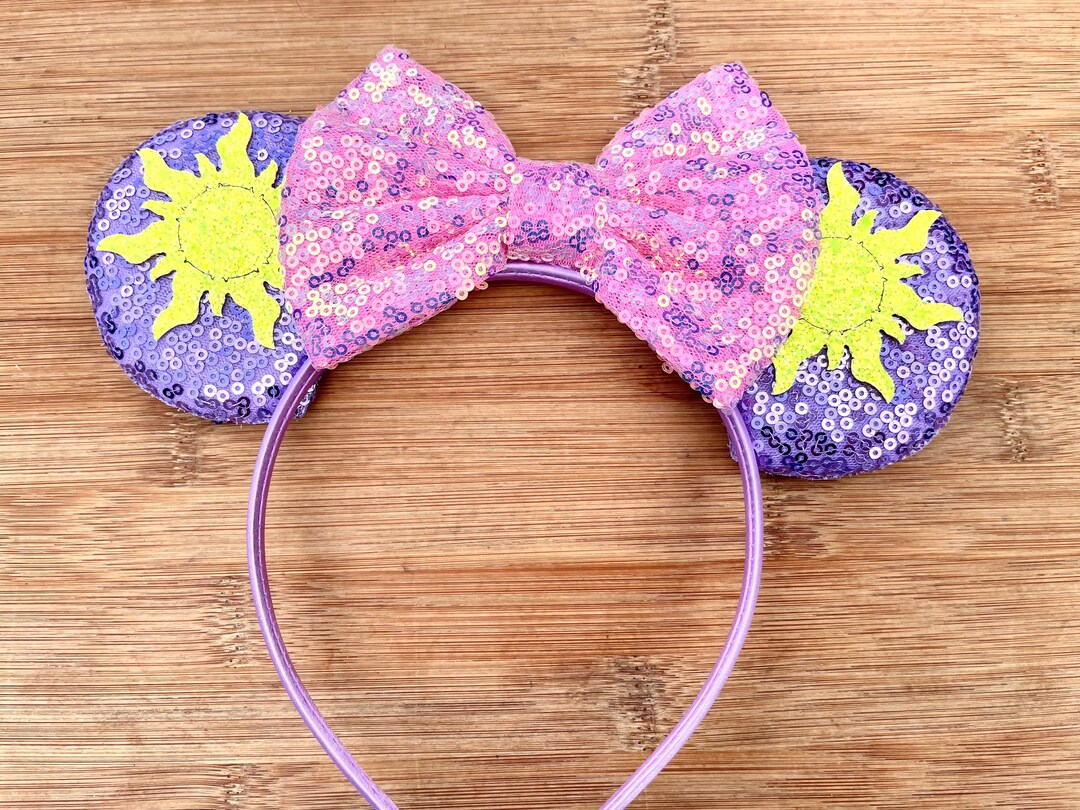 Rapunzel Mickey Mouse Ears - Etsy