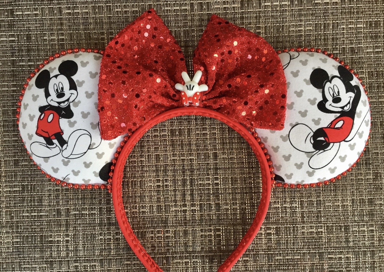 Classic Mickey Mouse Ears Mickey Ears Belle Disney Mickey - Etsy
