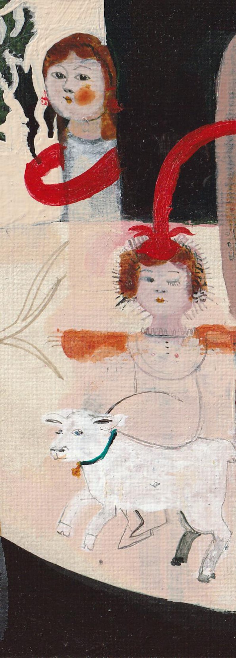 STING Original Figurative Acrylic Painting by Stacey Dressen Mcqueen - Etsy