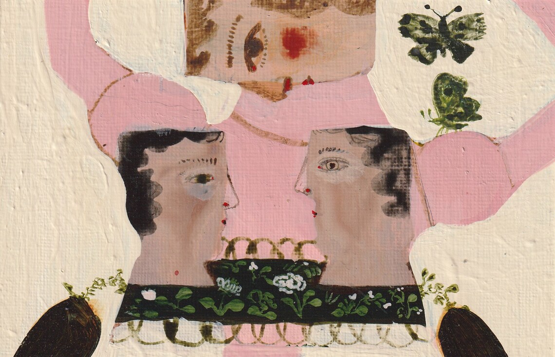 SHOOK Original Figurative Acrylic Painting by Stacey Dressen Mcqueen - Etsy