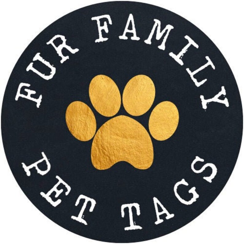 Pet Tag Cat Name Tag Pet ID Tag Dog Tag Customized | Etsy