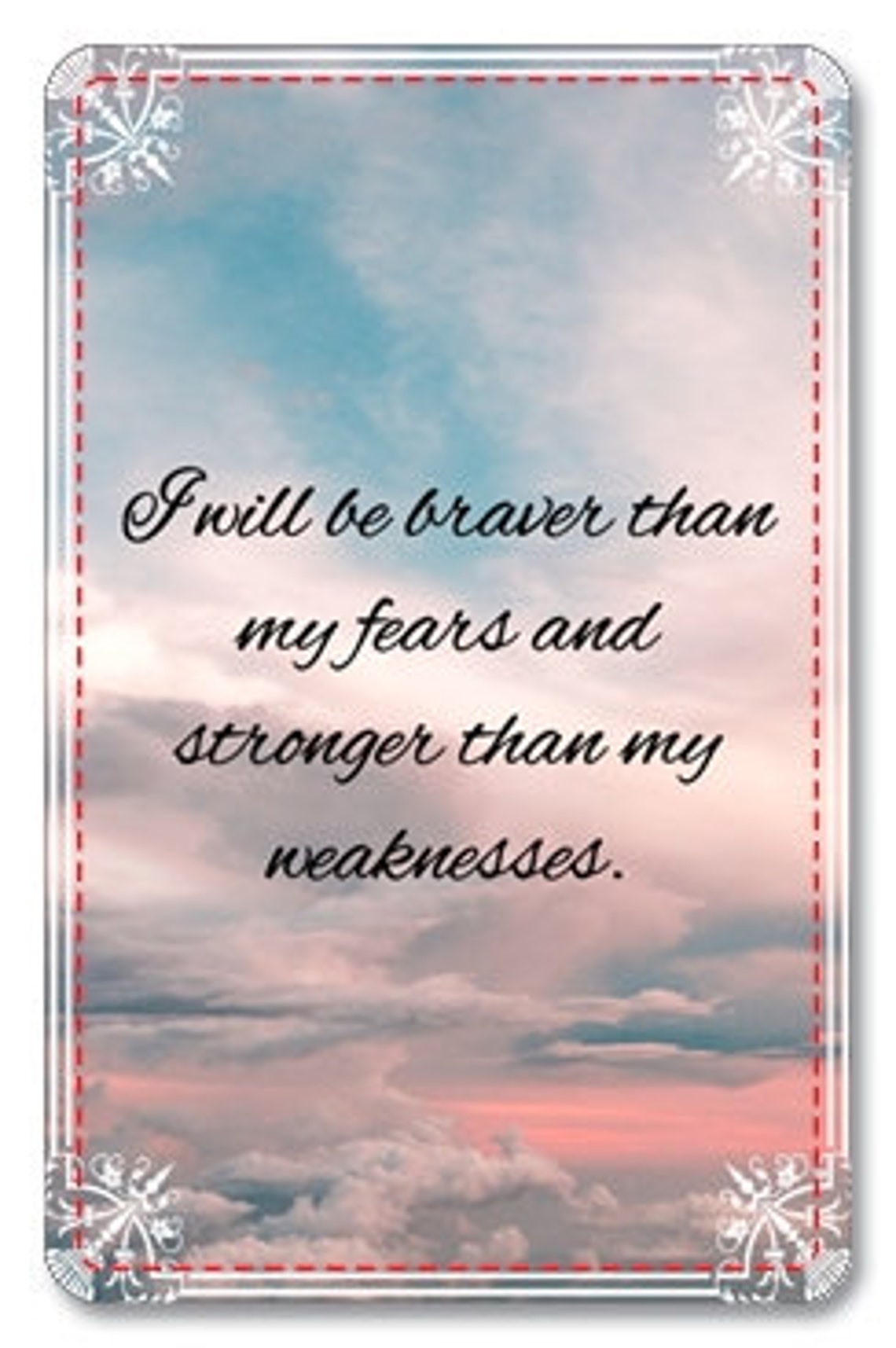 Positive Self Empowerment Cards Daily Affirmations That - Etsy