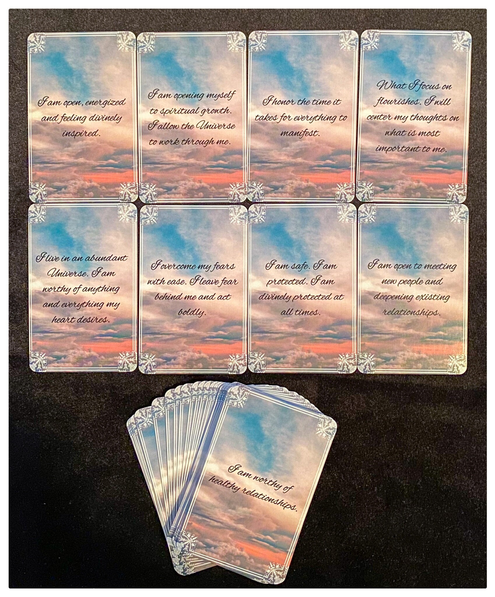 Positive Self Empowerment Cards Daily Affirmations That - Etsy