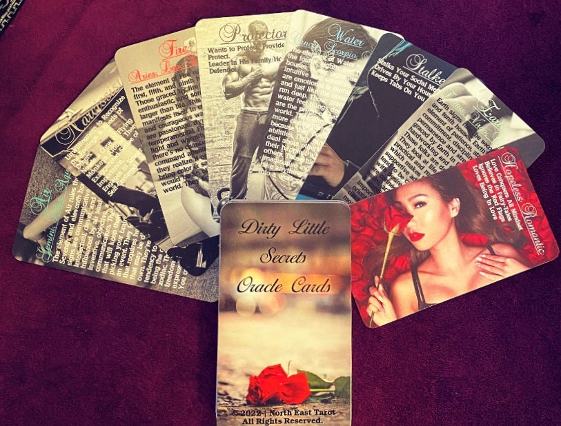 Dirty Little Secrets Oracle Cards - Etsy