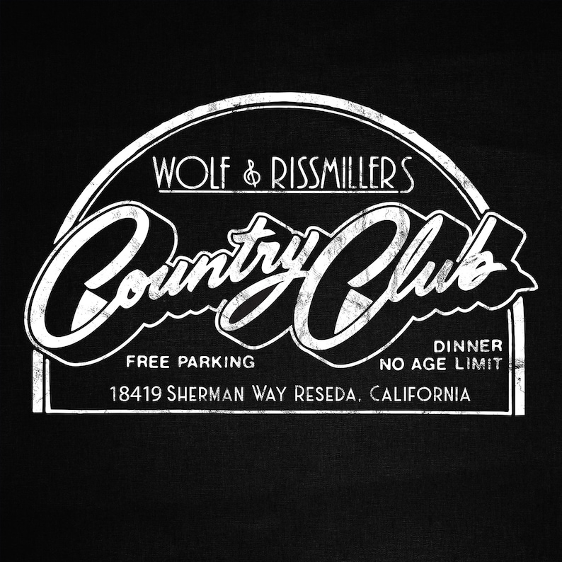 Reseda Country Club T-shirt - Etsy