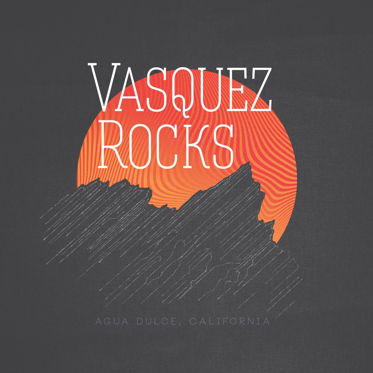 Vasquez Rocks T-shirt - Etsy