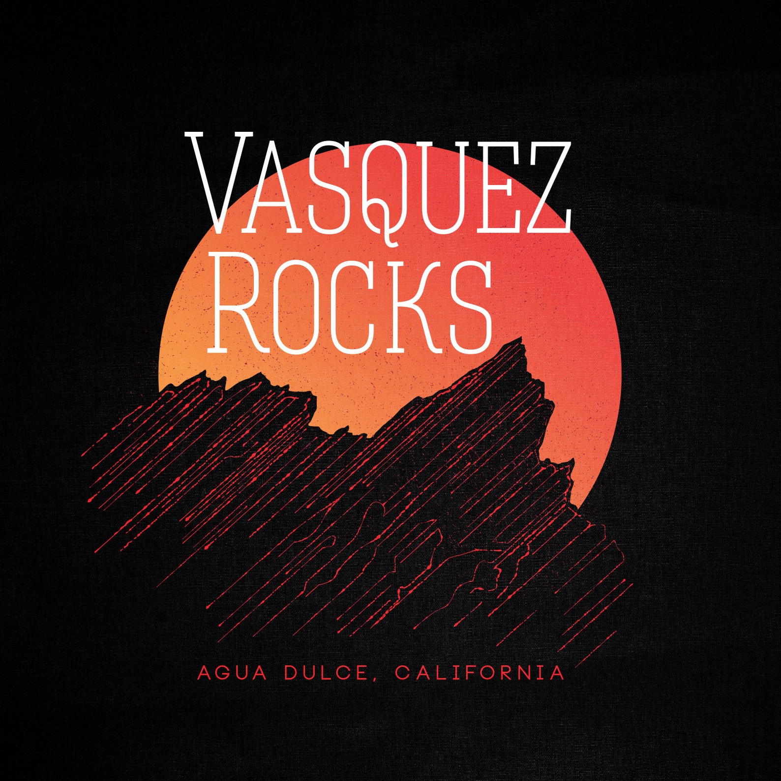 Vasquez Rocks T-shirt - Etsy