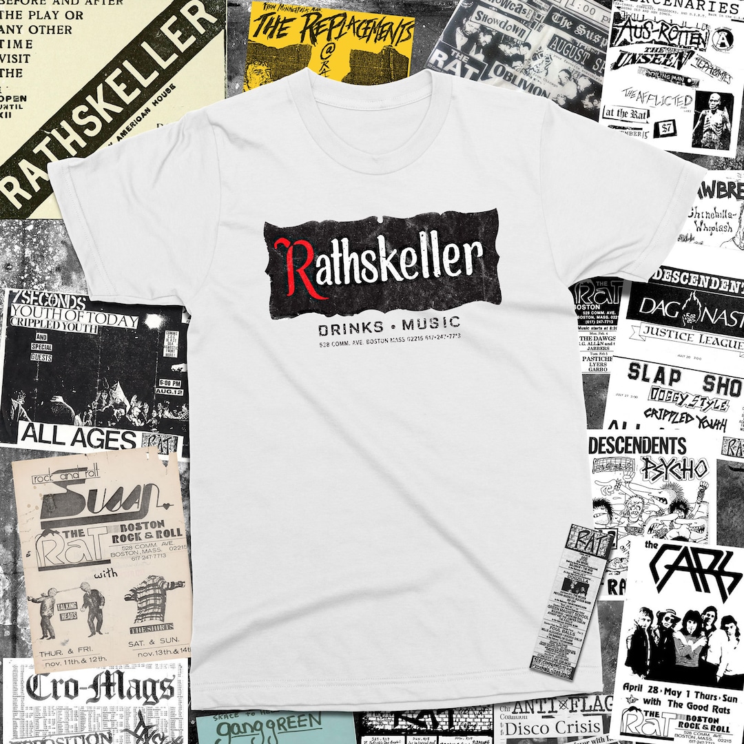 The Rathskeller, "the Rat" T-shirt, Boston MA - Etsy